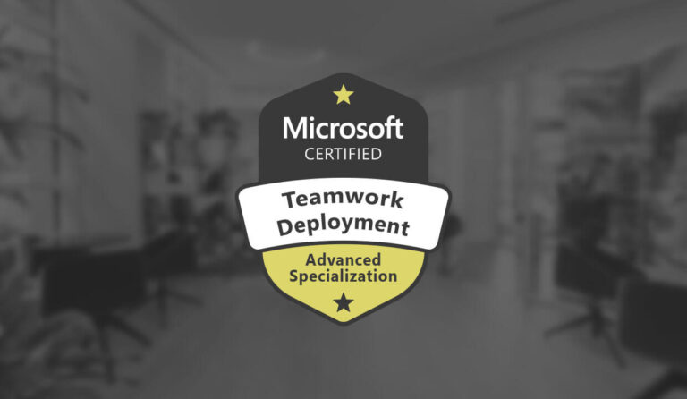 ADVANCED SPECIALIZATION – TEAMWORK DEPLOYMENT